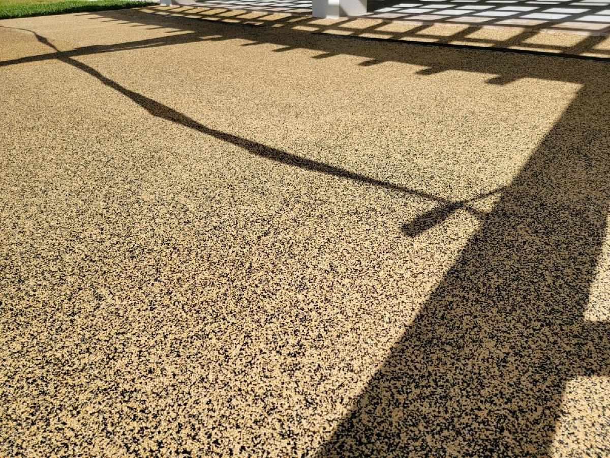 poured rubber washrack flooring – G & R Concrete Designs
